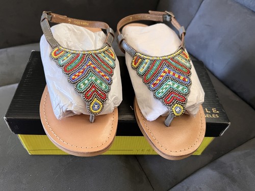 Very Volatile Women's Zahara Open Toe Thong Sadal Boho Summer Sandal W ...