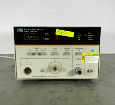 HP 436A Power Meter w/ Options 002 and 022 *30DAY ROR* | eBay