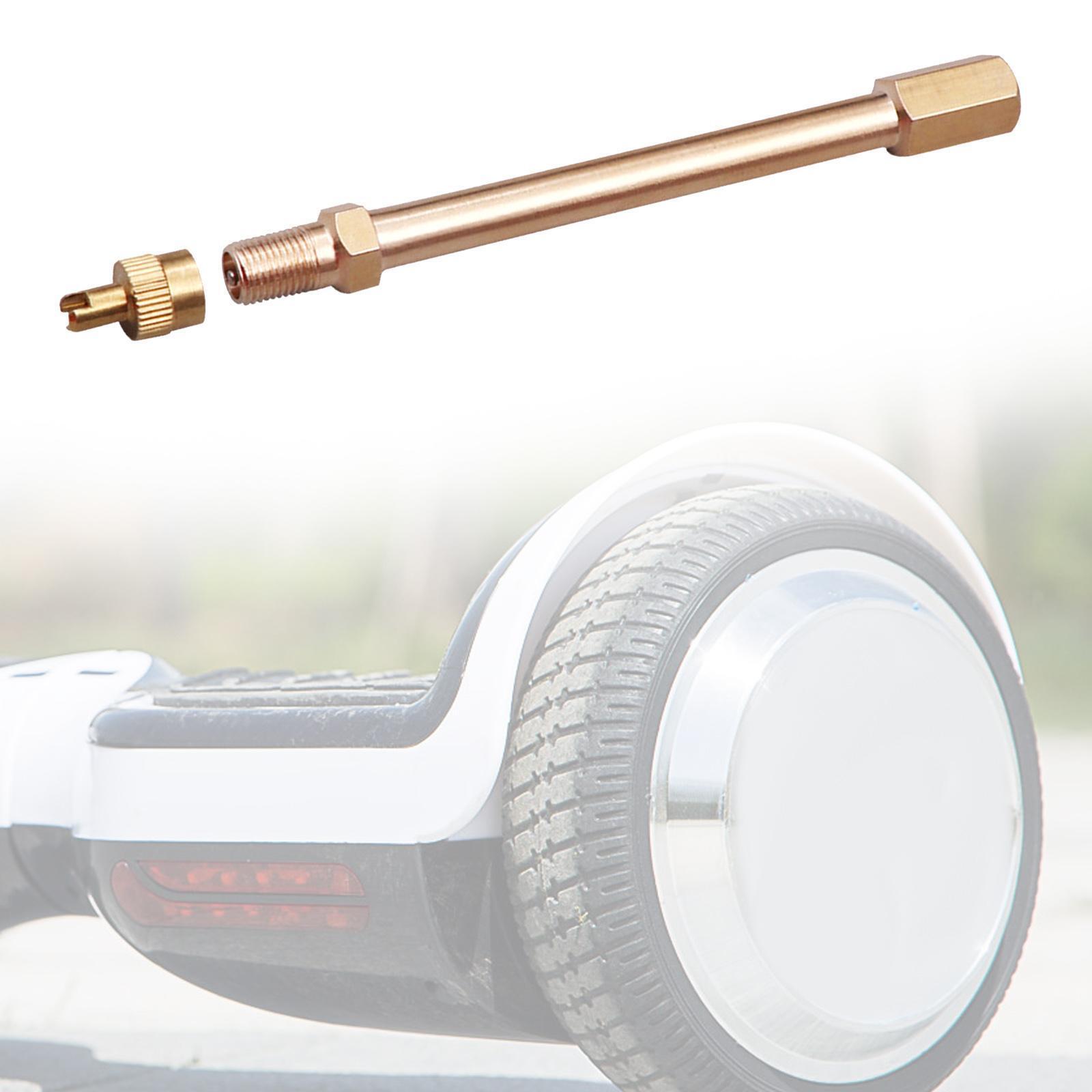 Schrader Valve Stem Extender Mountain Bike Brass Tire Valve | eBay