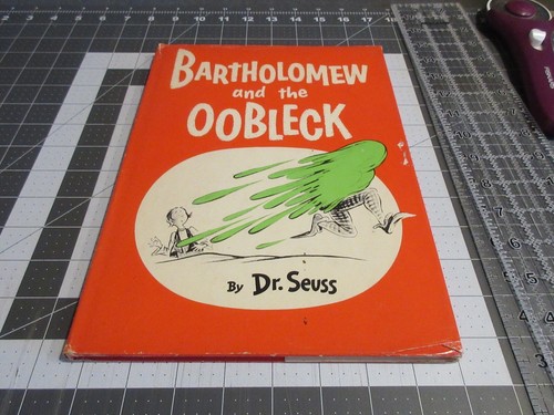 Bartholomew and the Oobleck early Dr Seuss FN HB in VG DJ 1st, 2nd ...
