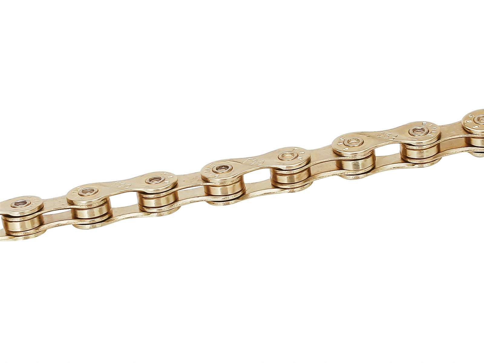 Chains FSC 9 Speed 116l Bicycle Chain Silver Gold 1/2x11/128-inch ...