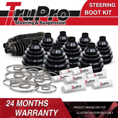 8 Front Rear CV Boot 2 Front Steering Rack Boot for SUBARU Impreza GC ...