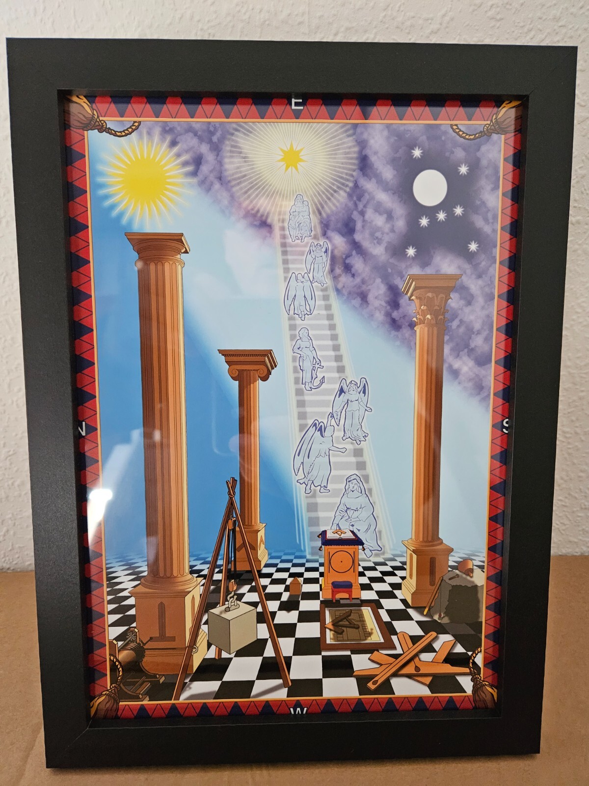 Masonic Craft A4 Tracing Boards | eBay
