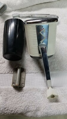 Vintage Swing A Way Ice Crusher Mid Century Barware Black CHROME | eBay