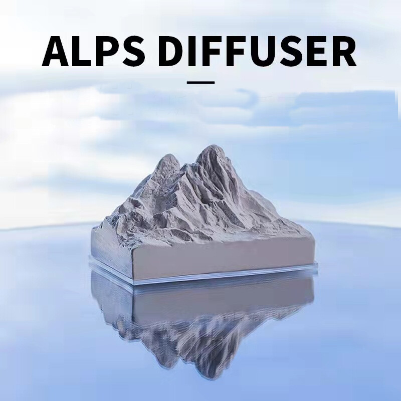 Alps Diffuser Snow Mountain Ornament Aromatherapy Home Car Perfume Gift ...