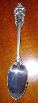 Wallace Grande Baroque Sterling Silver Spoon | eBay
