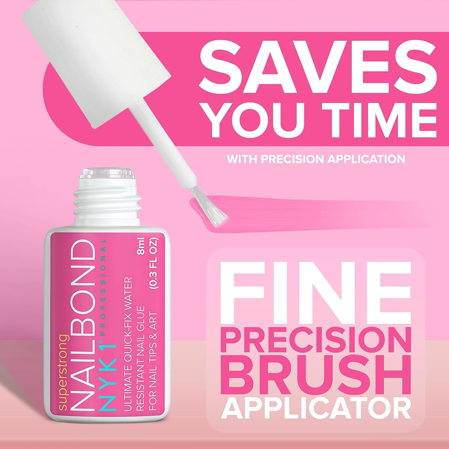 Super Strong Nail Glue for Nail Tips, Acrylic Nails and Press on Nails ...