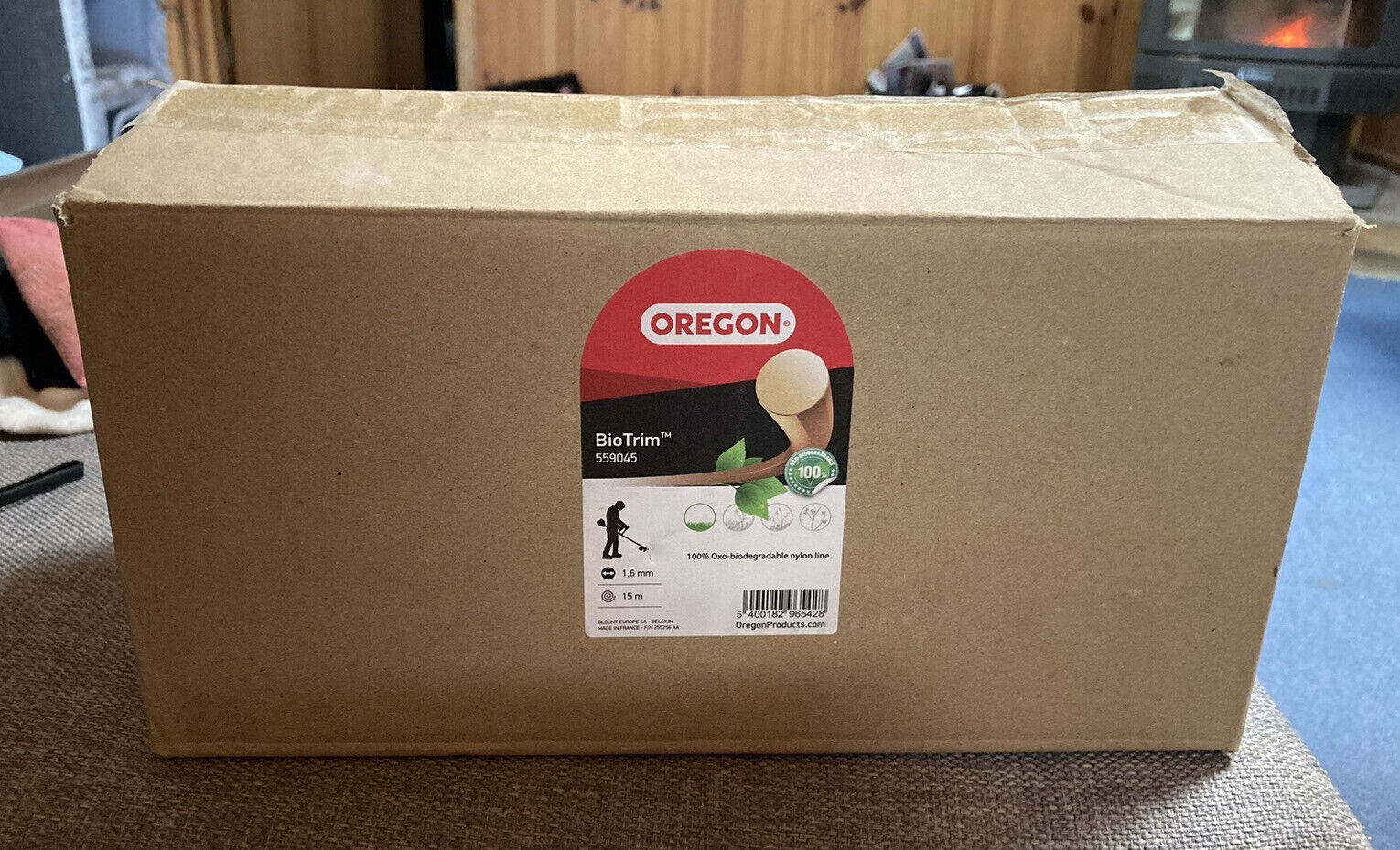 Oregon 100% Biodegradable Trimmer Line 1.6mm 15M Biotrim Bulk Lot of 18 ...