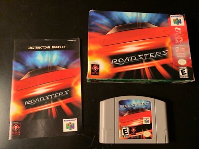 Roadsters (Nintendo 64 N64) Complete in Box | eBay