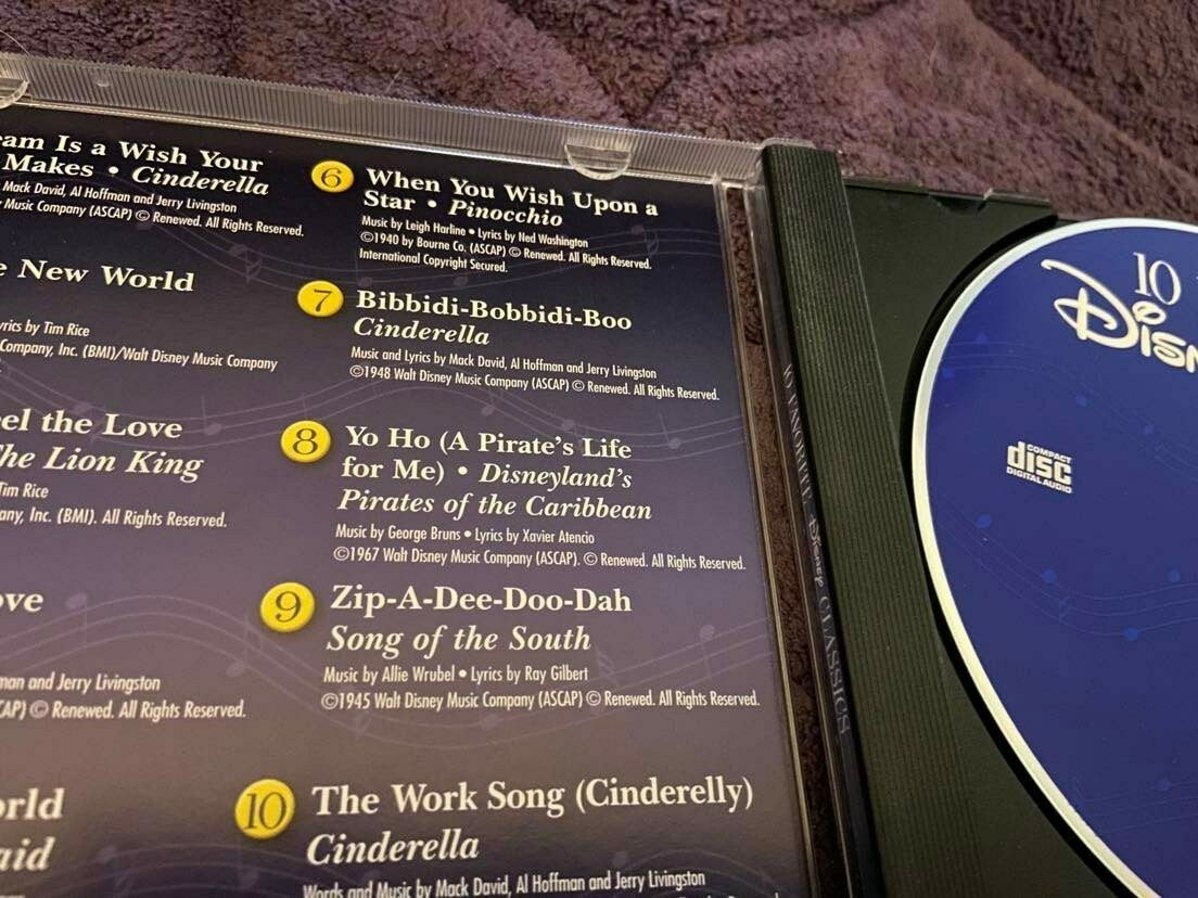10 FAVORITE DISNEY CLASSICS CD | eBay