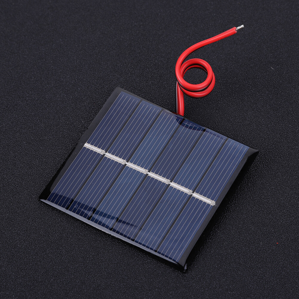 0.55W 3V Small Solar Panel DIY Solar Battery Kit Battery Mobile Phone ...