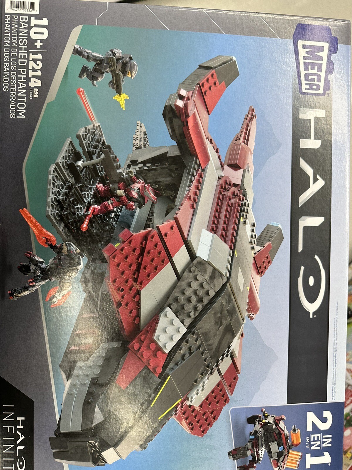 MEGA Construx Halo Infinite Banished Phantom - HHC43 ( UNOPENED) for ...