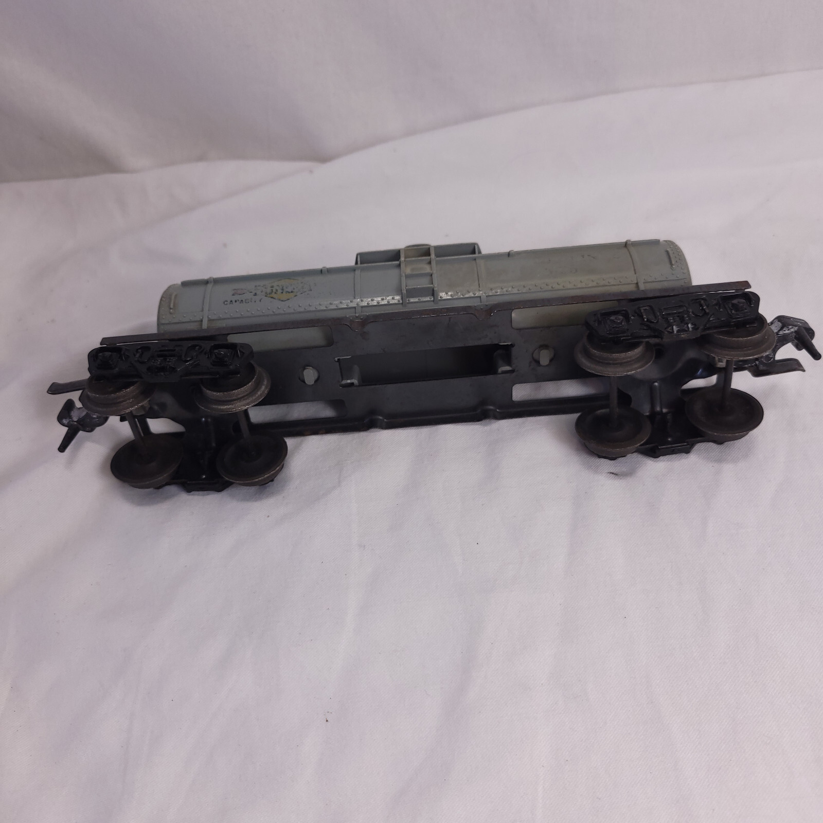 1950 Lionel Locomotive 1120 027 gauge Steam Engine Tender and Two Cars ...