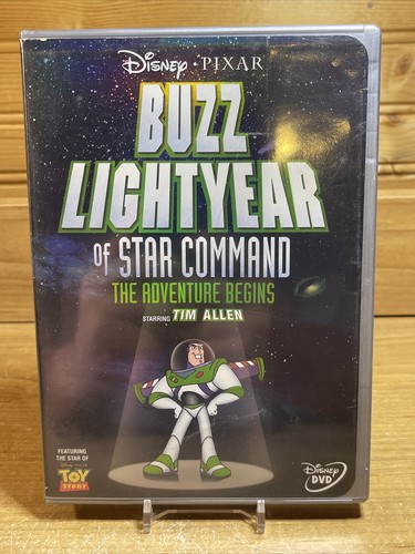 Buzz Lightyear of Star Command: The Adventure Begins (DVD, 2000 ...