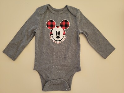 Disney Jumping Beans Baby Bean Bodysuit One Piece 6 M Month Mickey ...