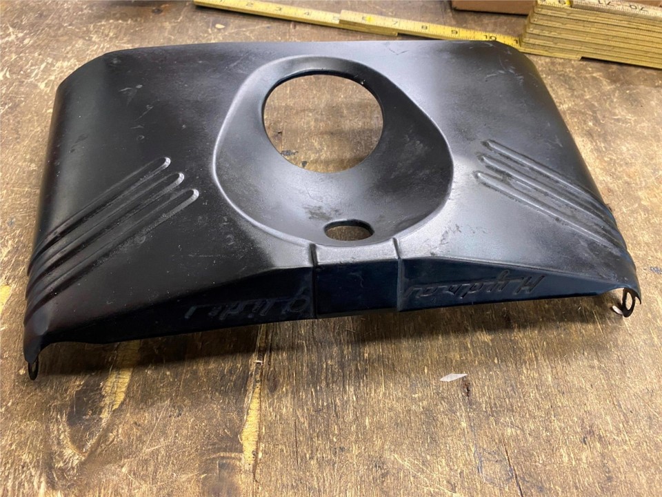 Vtg Headlght Front Fork Tin Harley Panhead Hydra Glide OEM FLH Original ...