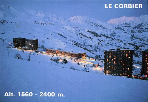 73 LE CORBIER STATION DE SKI | eBay