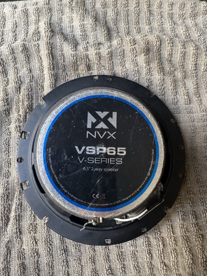 NVX VSP65 100W RMS 6.5" V-Series Coaxial Car Stereo Speakers | eBay