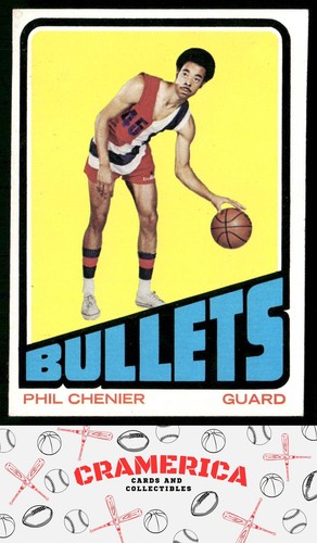 Phil Chenier 1972-73 Topps #102 RC Baltimore Bullets | eBay