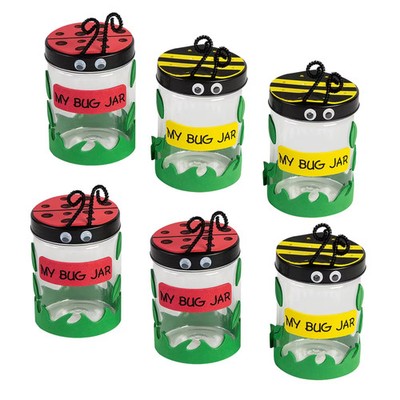 4 1/2" Bulk 48 Pc. DIY Bug Jar Engaging Science Craft Kits with Lids | eBay