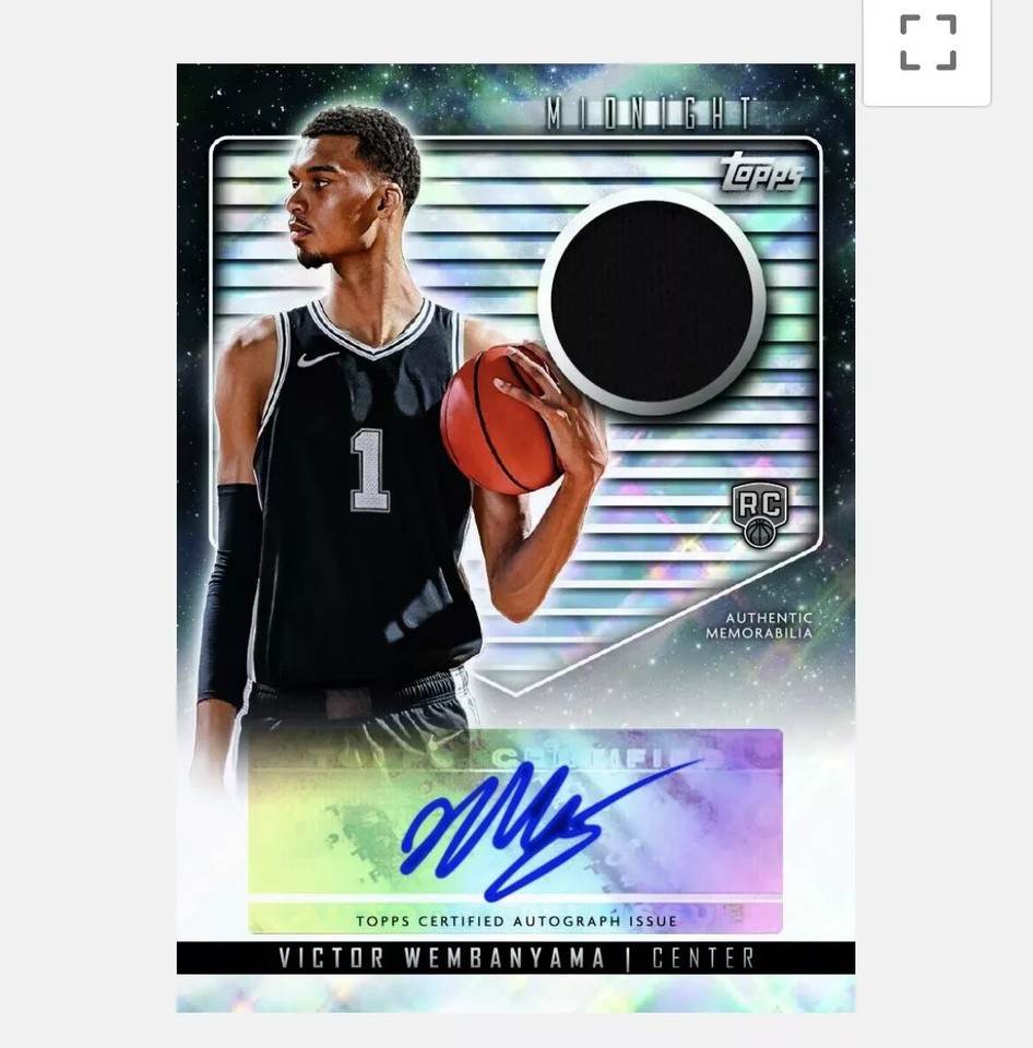 2023-24 Topps Midnight Basketball Hobby Box. 3 Autos Per Box. SOLD OUT ...