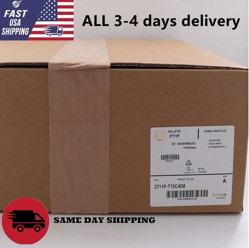 Allen Bradley 2711P-T15C4D8 /A PanelView Plus 6 1500 Touch AB 2711P ...