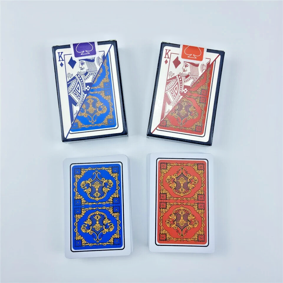 (2 Decks) Standard Playing Cards Red/Blue [New & Sealed] | eBay
