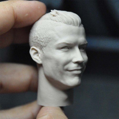 1/6 Cristiano Players Smile Ver. Head Sculpt Carved Fit 12'' Figure ...