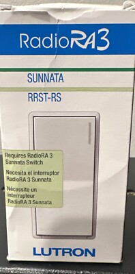 Lutron RRST-RS-WH Companion Switch Sunnata RadioRA3 - Black- NEW | eBay