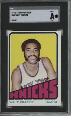 1972 Topps #60 Walt Frazier 9 card progressive proof. 23a | eBay