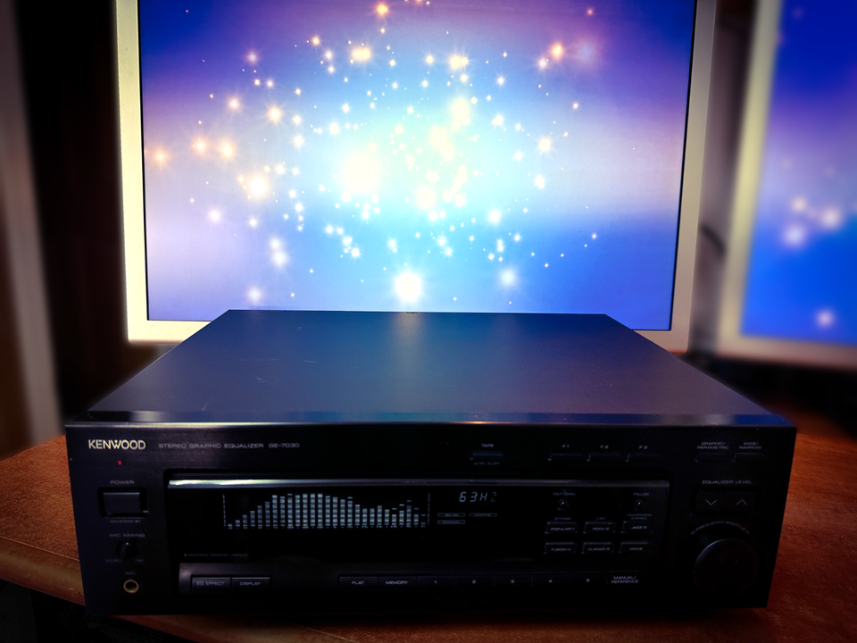 Kenwood GE-7030 🌈RaRe🌈 Vintage Digital Stereo Equalizer | eBay