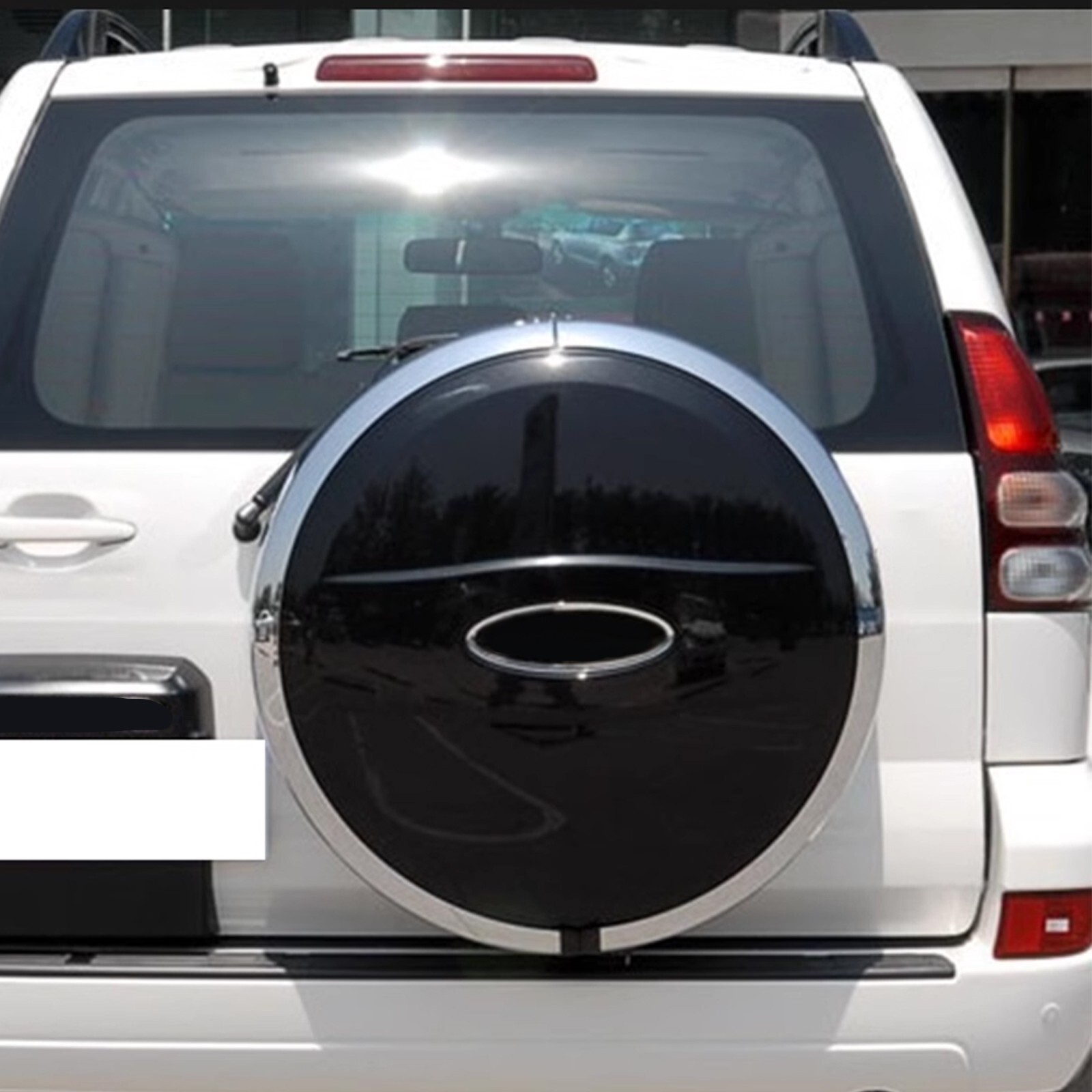 Spare Tire Wheel Cover Rear Tyre Fits for Toyota Land Cruiser Prado ...