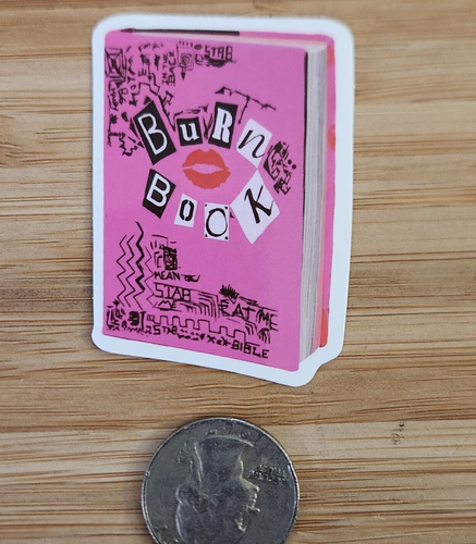 MEAN GIRLS Sticker Comedy Funny Sticker Mean Girls Movie Sticker Laptop ...