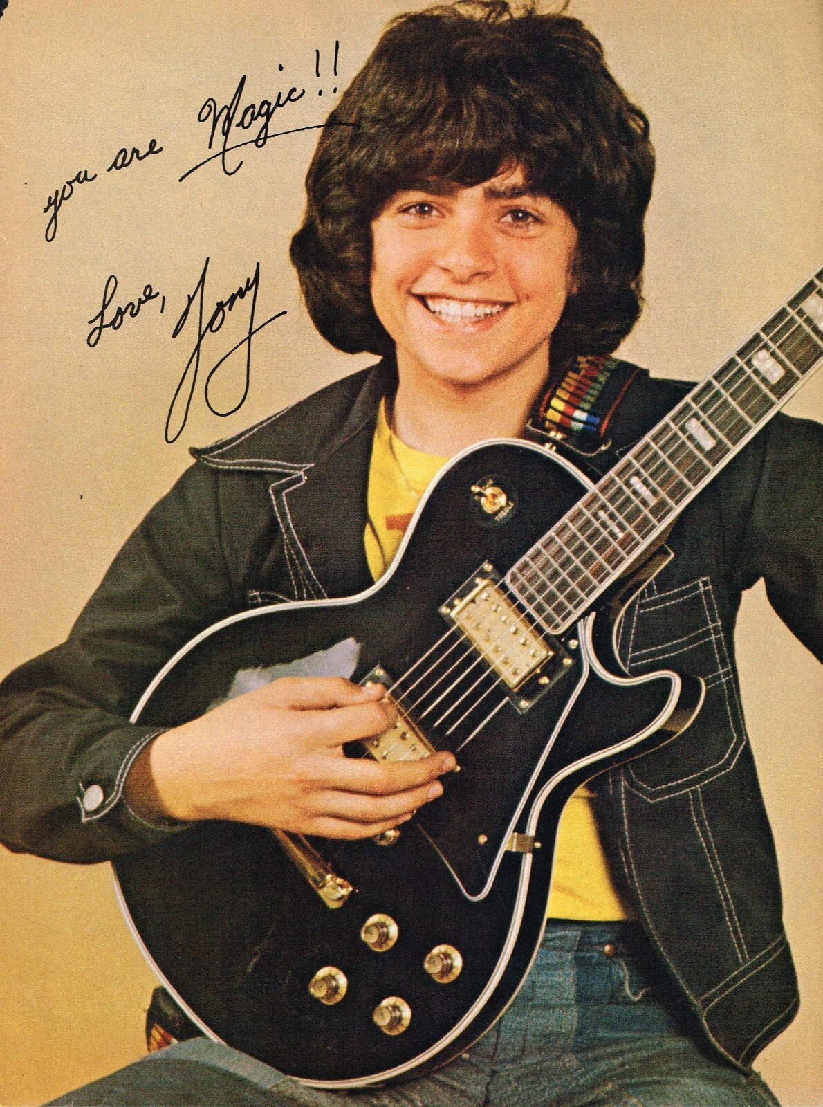 Tony DeFranco - Vincent Van Patten - 11" x 8" Teen Magazine Pinup Mini ...