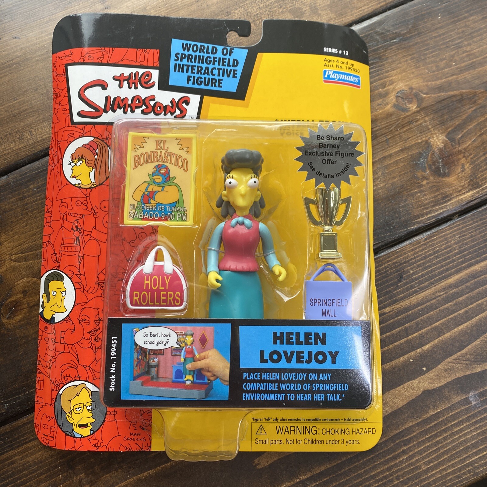 Simpsons HELEN LOVEJOY NEW SEALED Series 13 World of Springfield 2003 ...