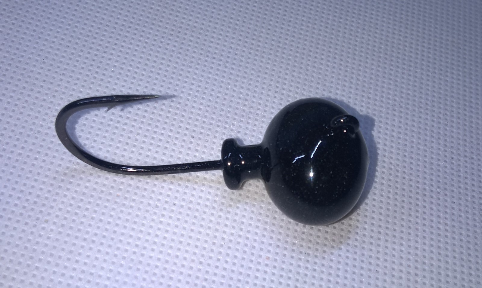 Tog Jigs FOOTBALL Black Blackfish Tautog 2X STRONG HOOKS 1oz 2oz 3oz T ...