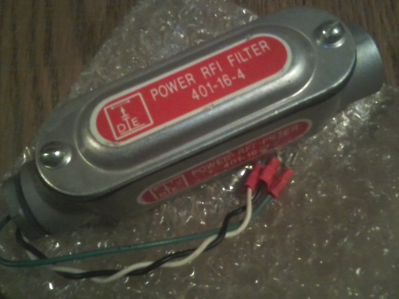 *New* ....... .. DTE DREXELBROOK 401-16-4 RFI POWER SIGNAL FILTER PROBE ...