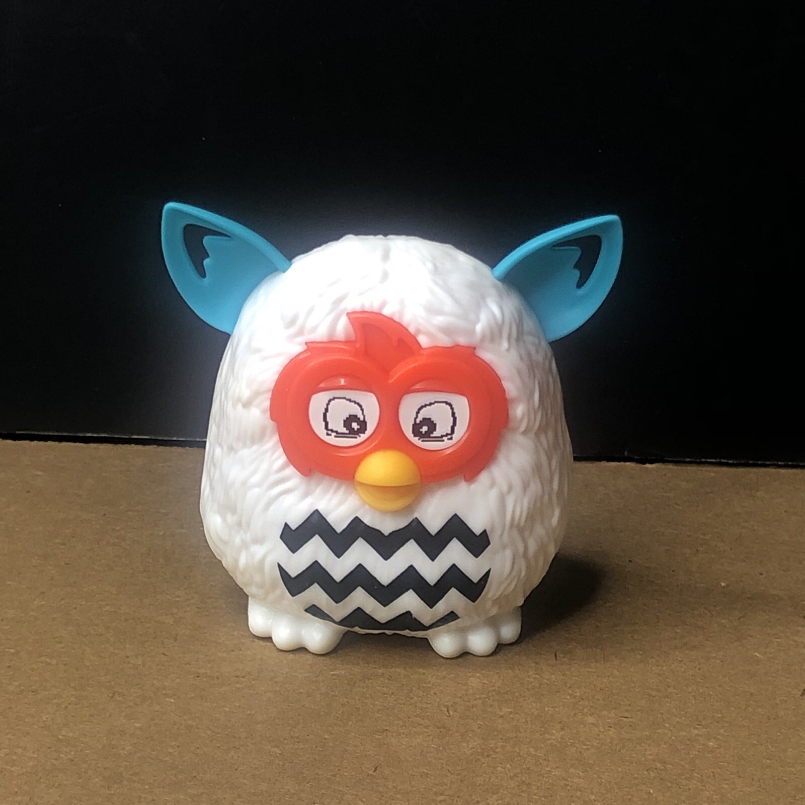 2013 McDonald's Happy Meal Furby Boom toy # 7 Laughing Furby White ...