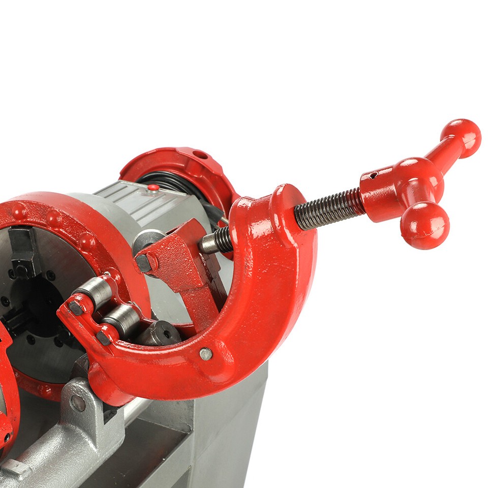 Electric Pipe Threader Machine 1/2"-2" Threading Cutter, Deburrer Heavy ...