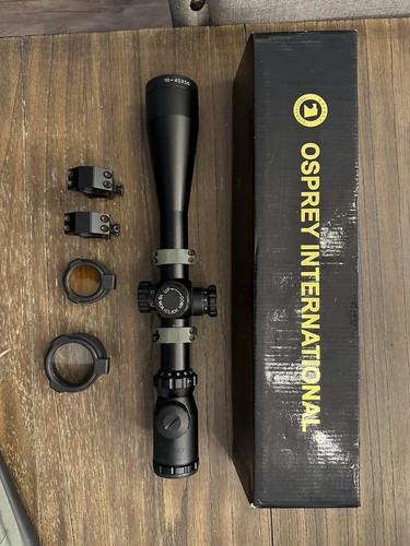 Osprey Global 10-40x50 Illuminated Tactical Rifle Scope, 30mm : TA10 ...