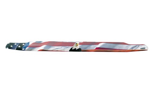 Stampede US Flag with Eagle Bug Shield Hood Deflector for 14-15 ...