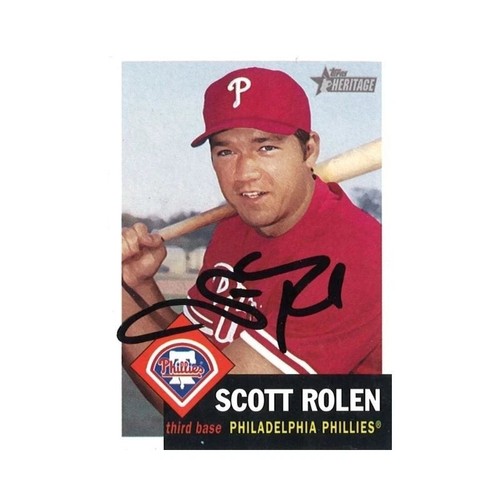 2002 Topps Heritage Scott Rolen Autograph (Steiner CX) | eBay