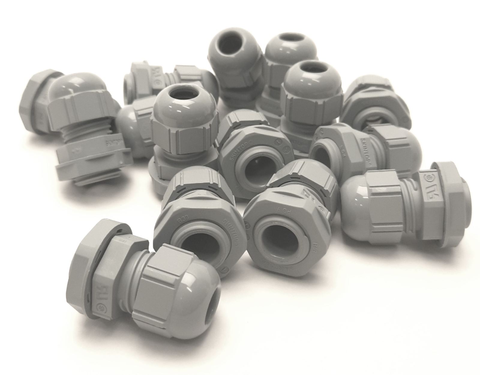 Lot of 15 Lapp S1109 Cable Glands 0.138-0.315" Dia, 0.598" Mount Size ...