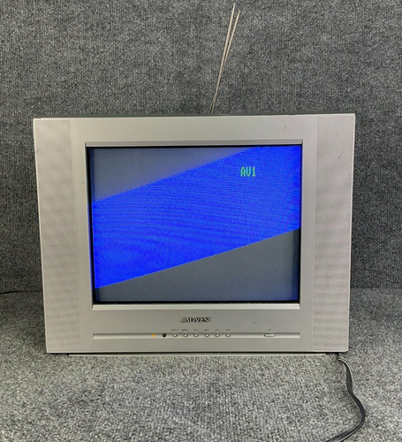 ADVENT Q1435A Retro Stereo 480i 14-Inches Flat Screen Color Television ...