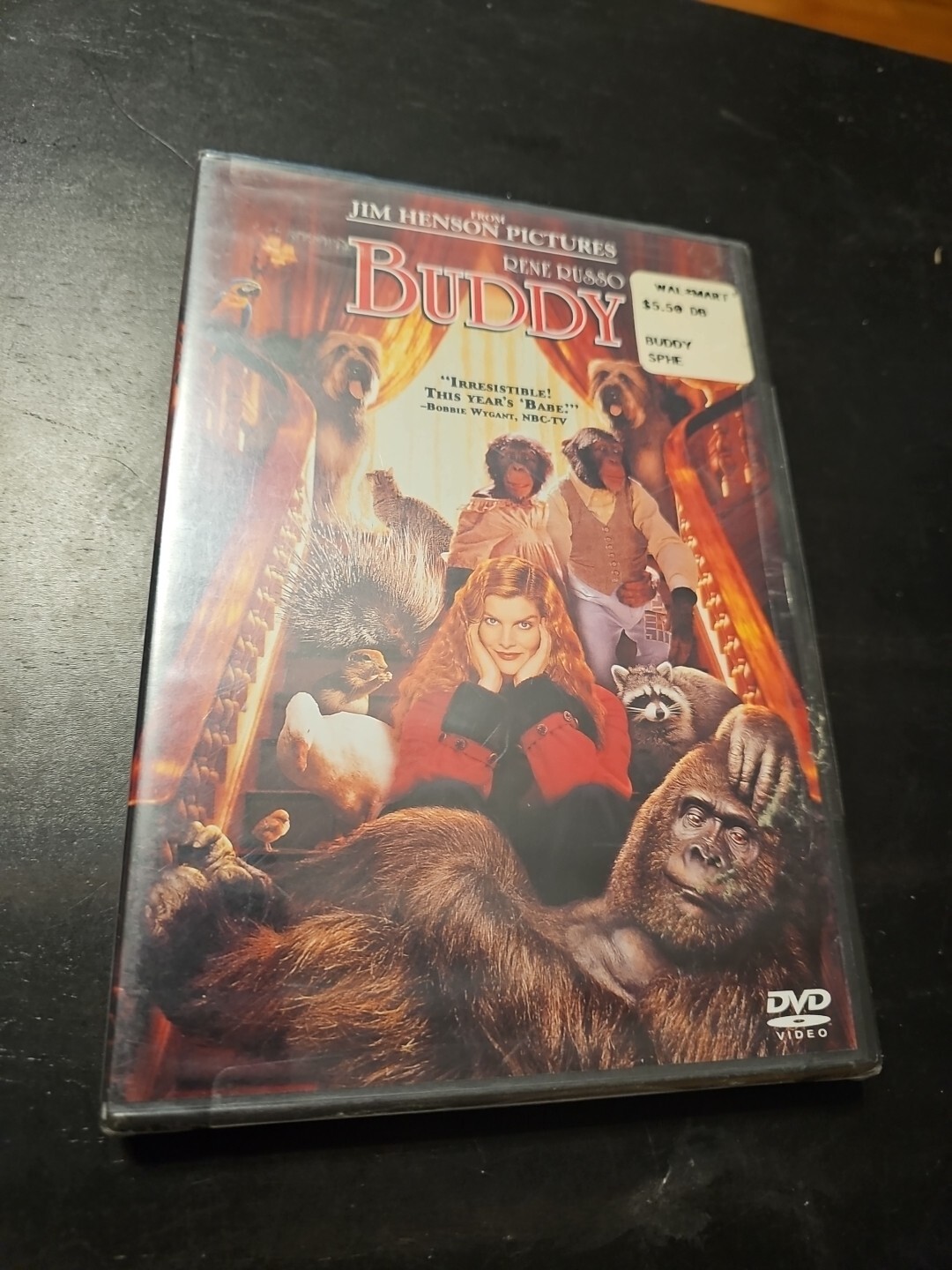 JIM HENSON'S BUDDY DVD Rene Russo Robbie Coltrane Comedy Film MOVIE NEW ...