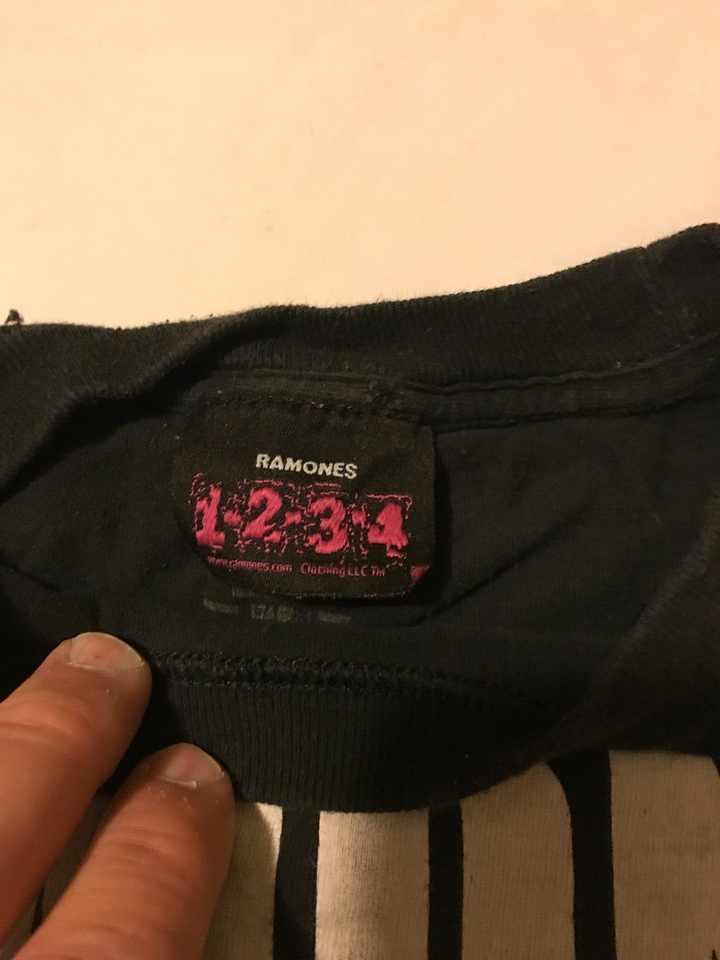 Vintage Ramones Black T-Shirt Hey Ho Let’s Go Punk | eBay