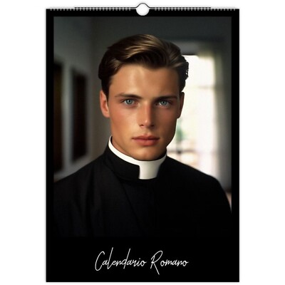 2026 Calendario Romano Wall Calendar | Hot Priests | Size A3, Ledger | eBay