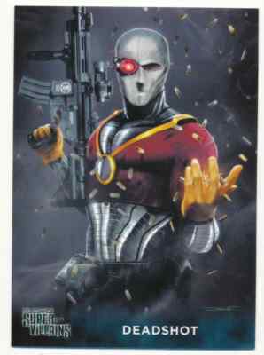 2015 DEADSHOT CRYPTOZOIC DC SUPER-VILLAINS CARD # 25 NM/MT | eBay