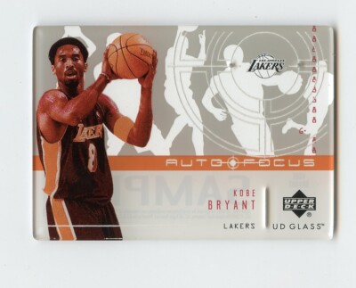 D83 KOBE BRYANT 2003-04 UD GLASS AUTOFOCUS SAMPLE PROMO LAKERS RARE SP ...