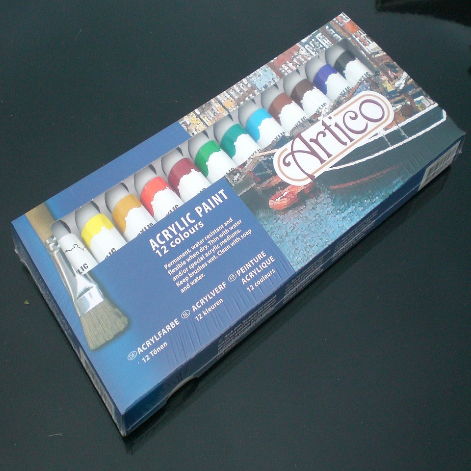 Acrylic Paints Set Hobby Model Painting train gauge n oo o ho g n z s ...